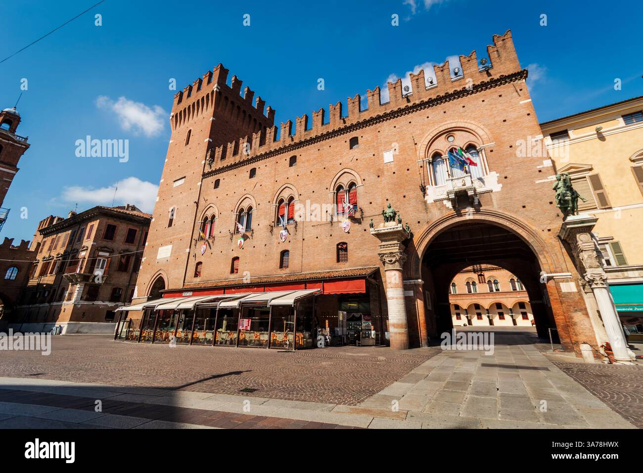 Ferrara, Italy. The Beautiful capital of the Este Family. With its ...