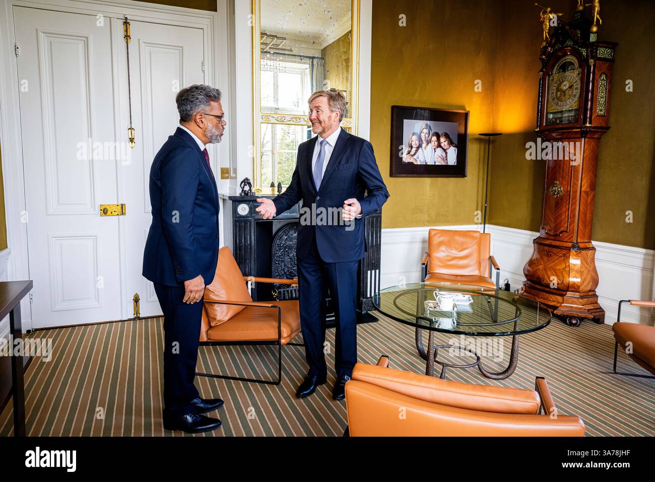 The Hague, The Netherlands. 26th Mar, 2025. King Willem-Alexander ...