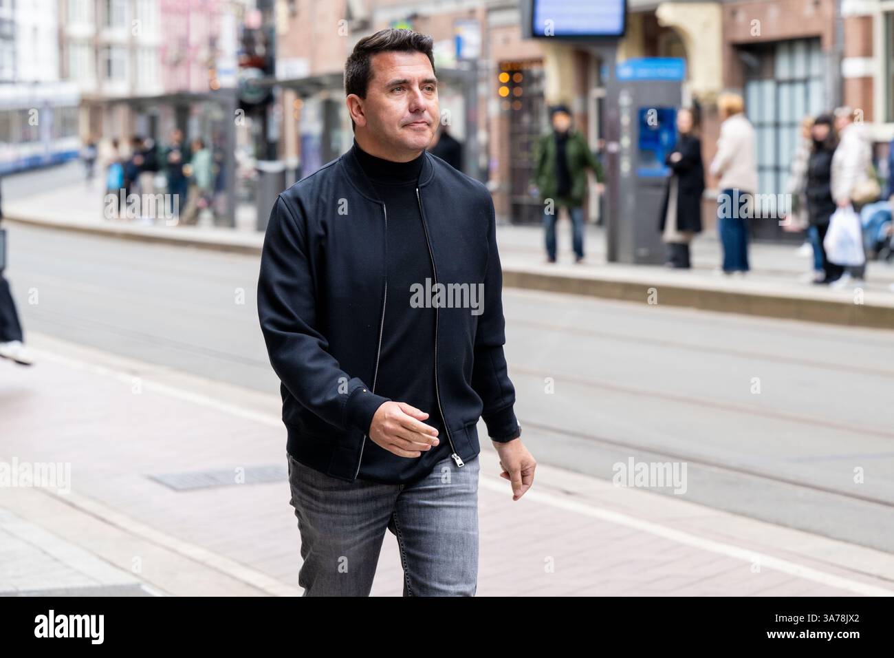 Amsterdam, The Netherlands. 26th Mar, 2025. Jan Smit at the DeLaMar ...