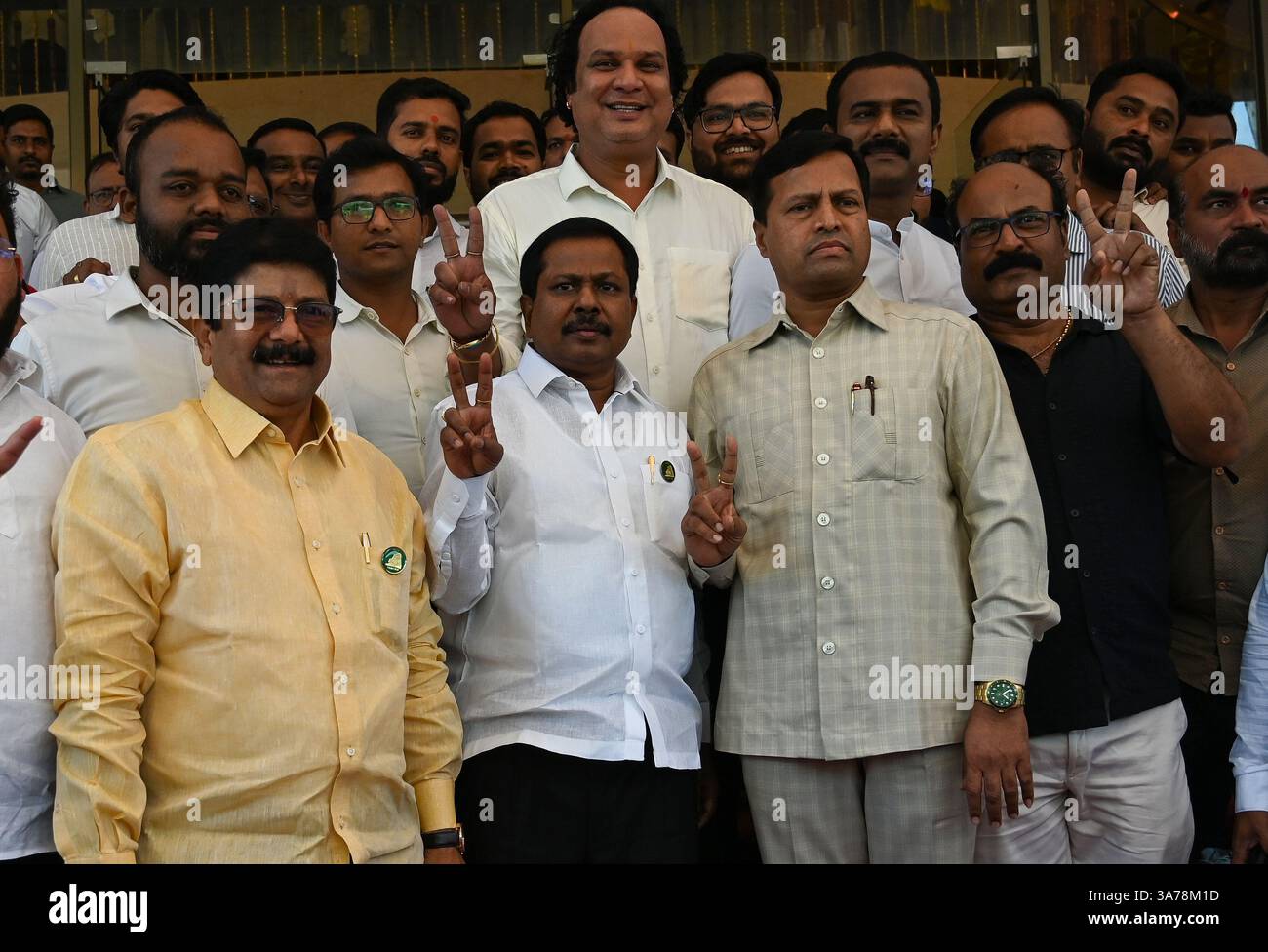 Mumbai, India. 26th Mar, 2025. MUMBAI, INDIA - MARCH 26: 3-term Pimpri ...