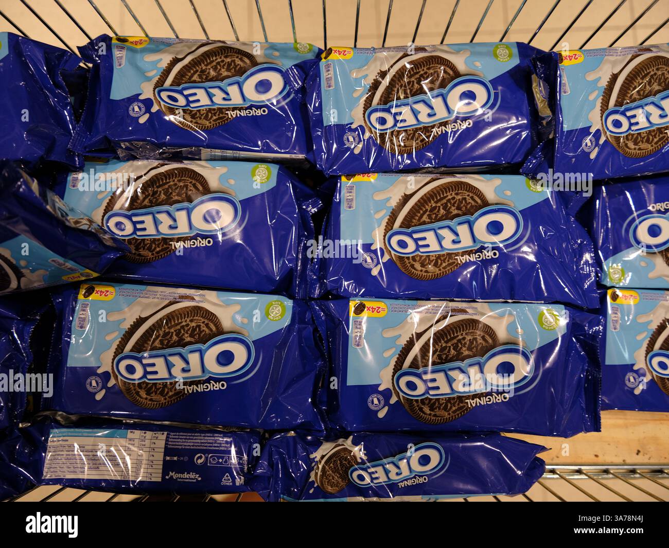 Limhamn, Skåne, Sweden. July 1 2022. Inside ICA Supermarket Limhamn ...