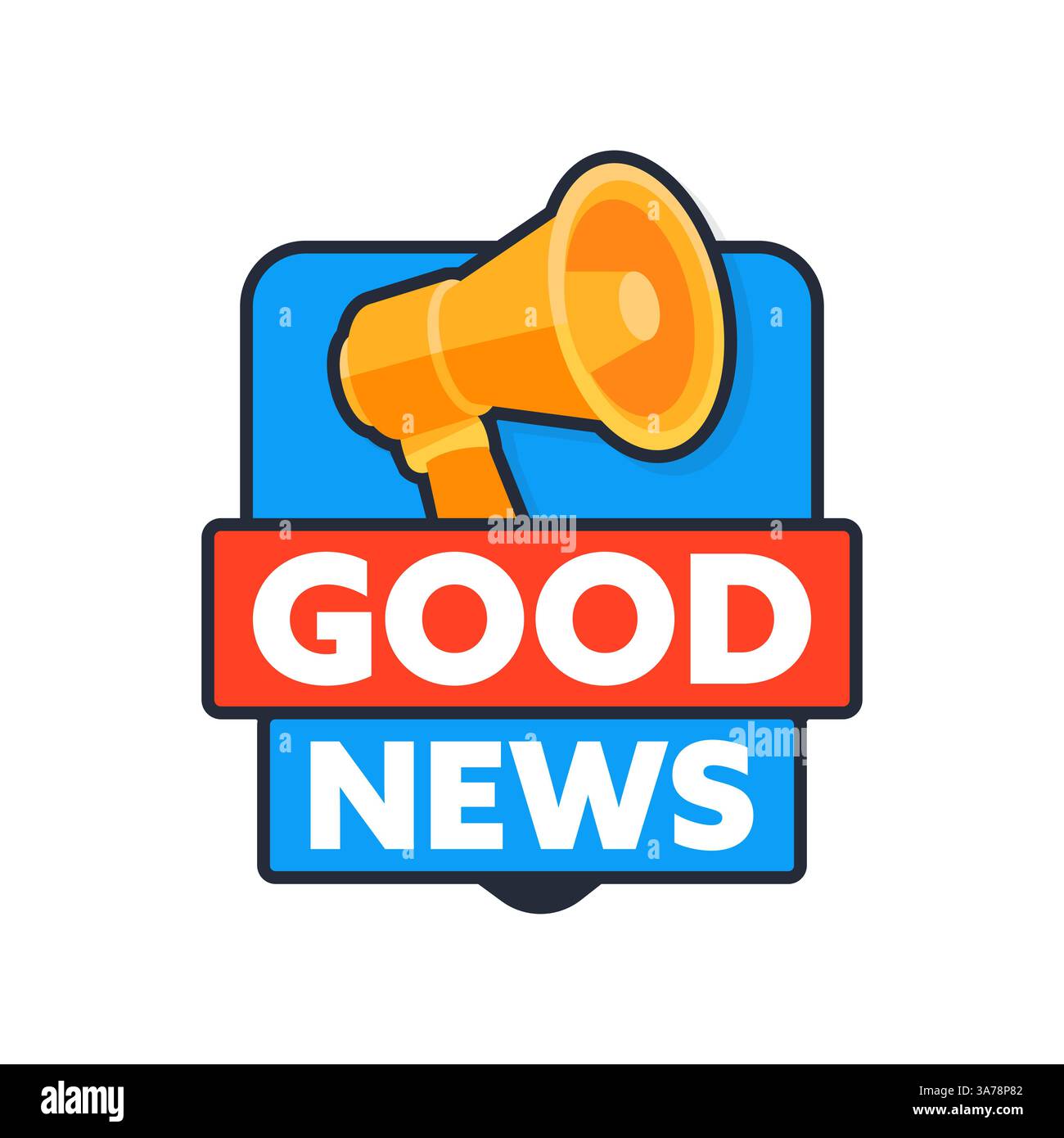 Information alert good news Stock Vector Images - Alamy