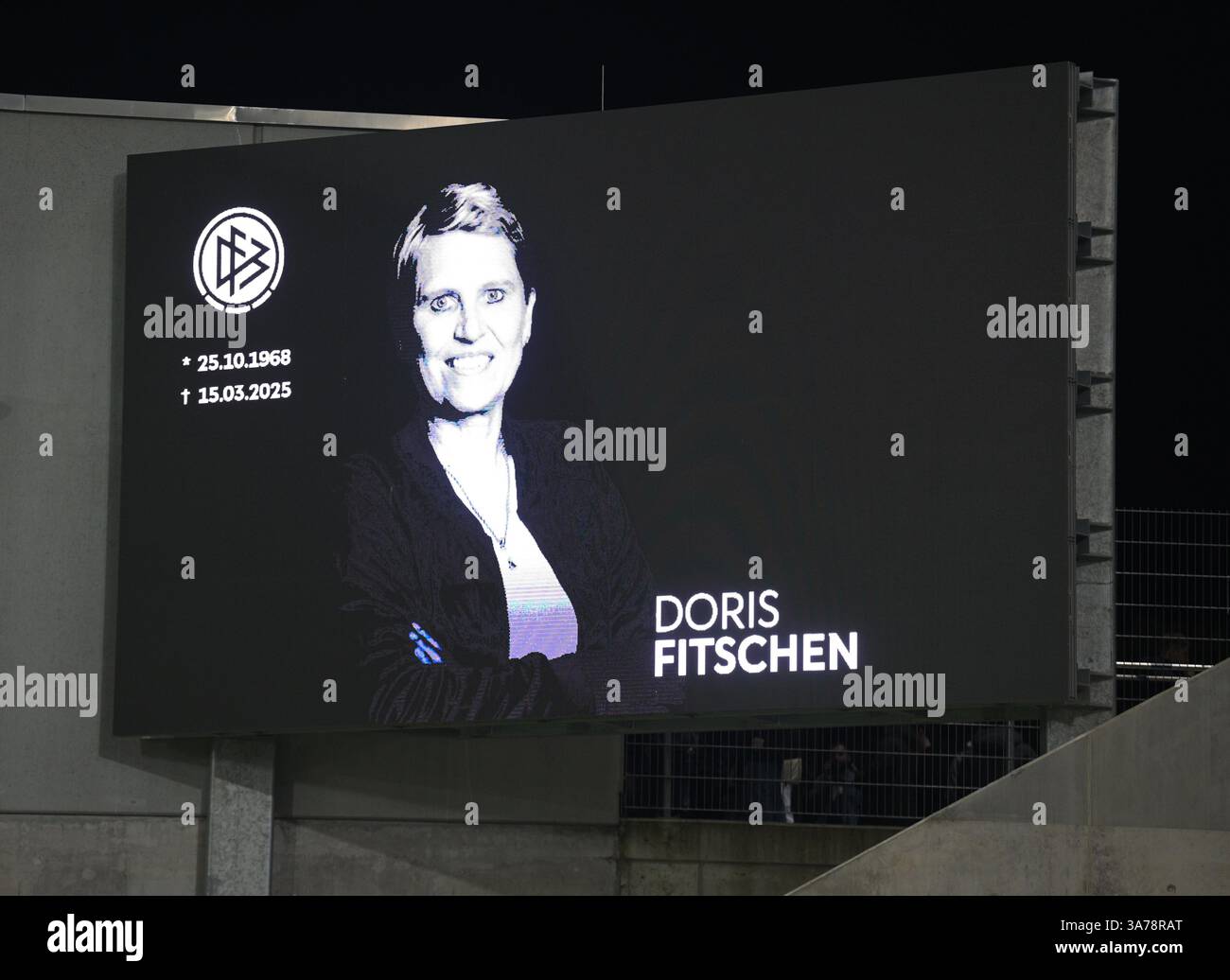 Darmstadt, Deutschland. 25th Mar, 2025. Todesanzeige von Doris Fitschen ...