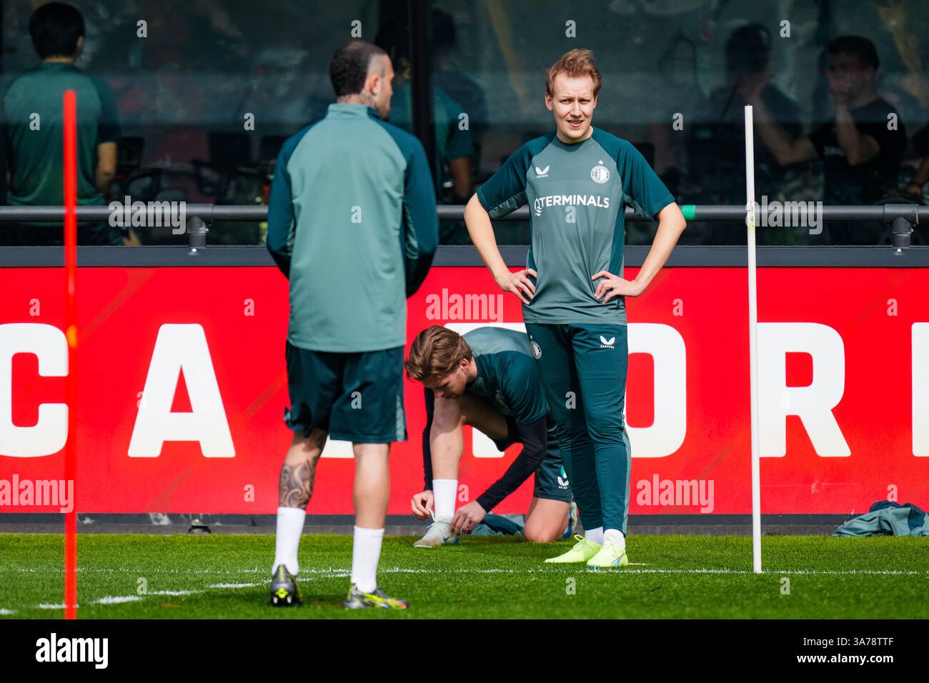 Rotterdam - Martijn Roos during a public training of Feyenoord in ...