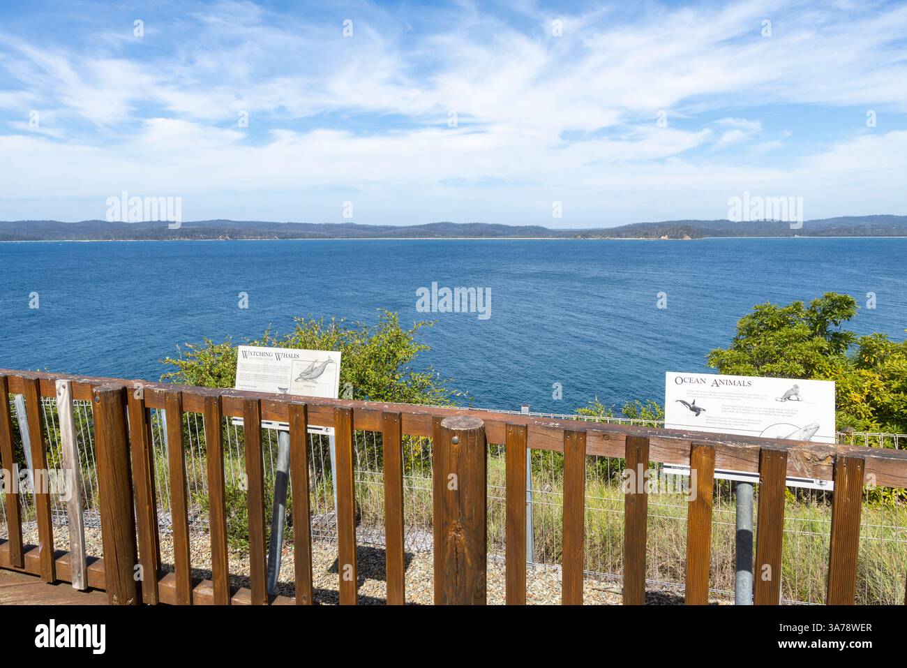 Eden, the most southerly town in New South Wales and the rotary park ...