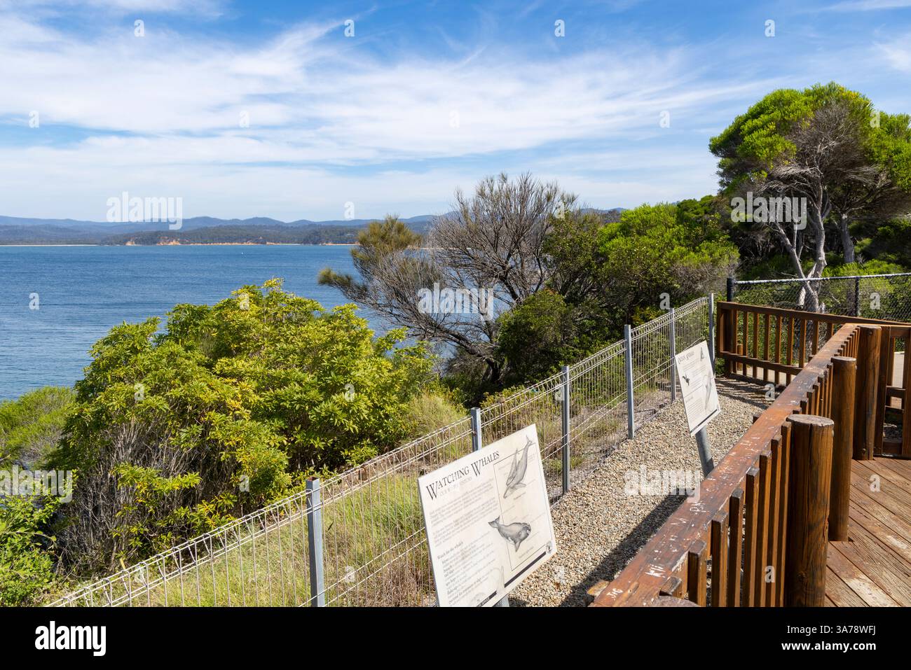 Eden, the most southerly town in New South Wales and the rotary park ...