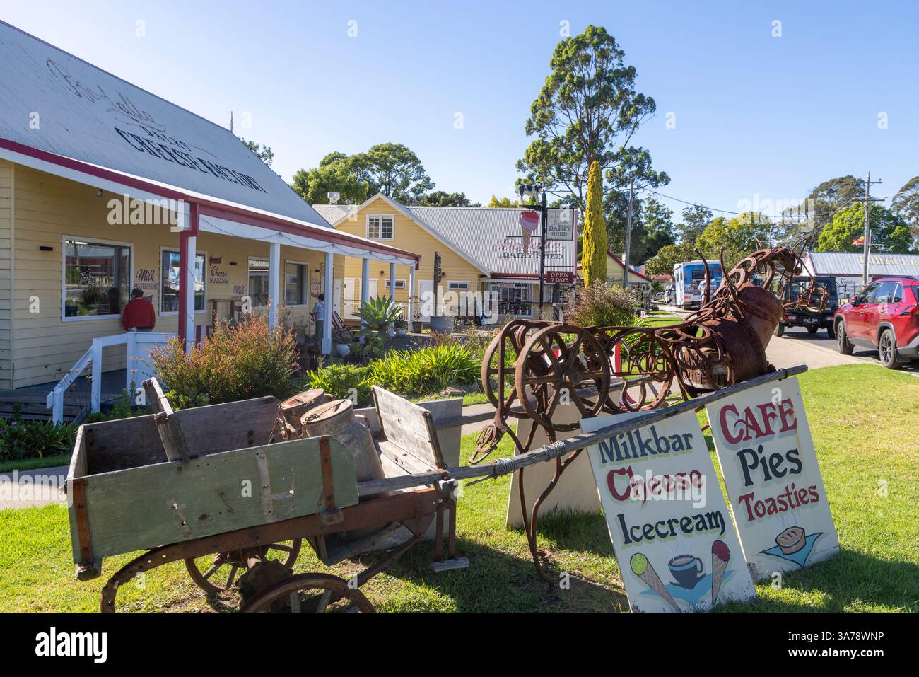 Australian cheese factory hi-res stock photography and images - Alamy