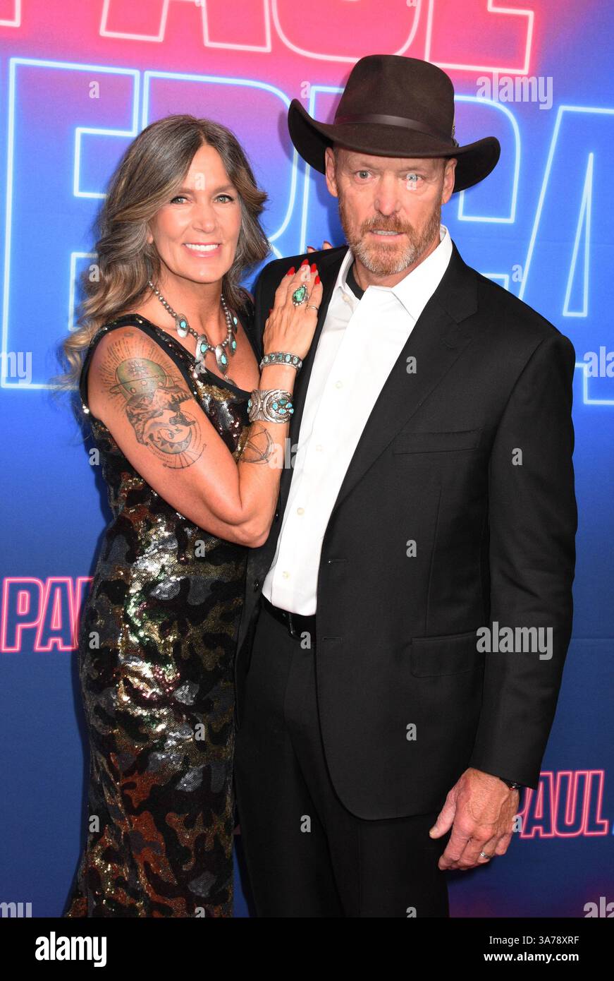 New York, NY, USA. 26th Mar, 2025. Hawkwind Kelly and Greg Paul at the ...