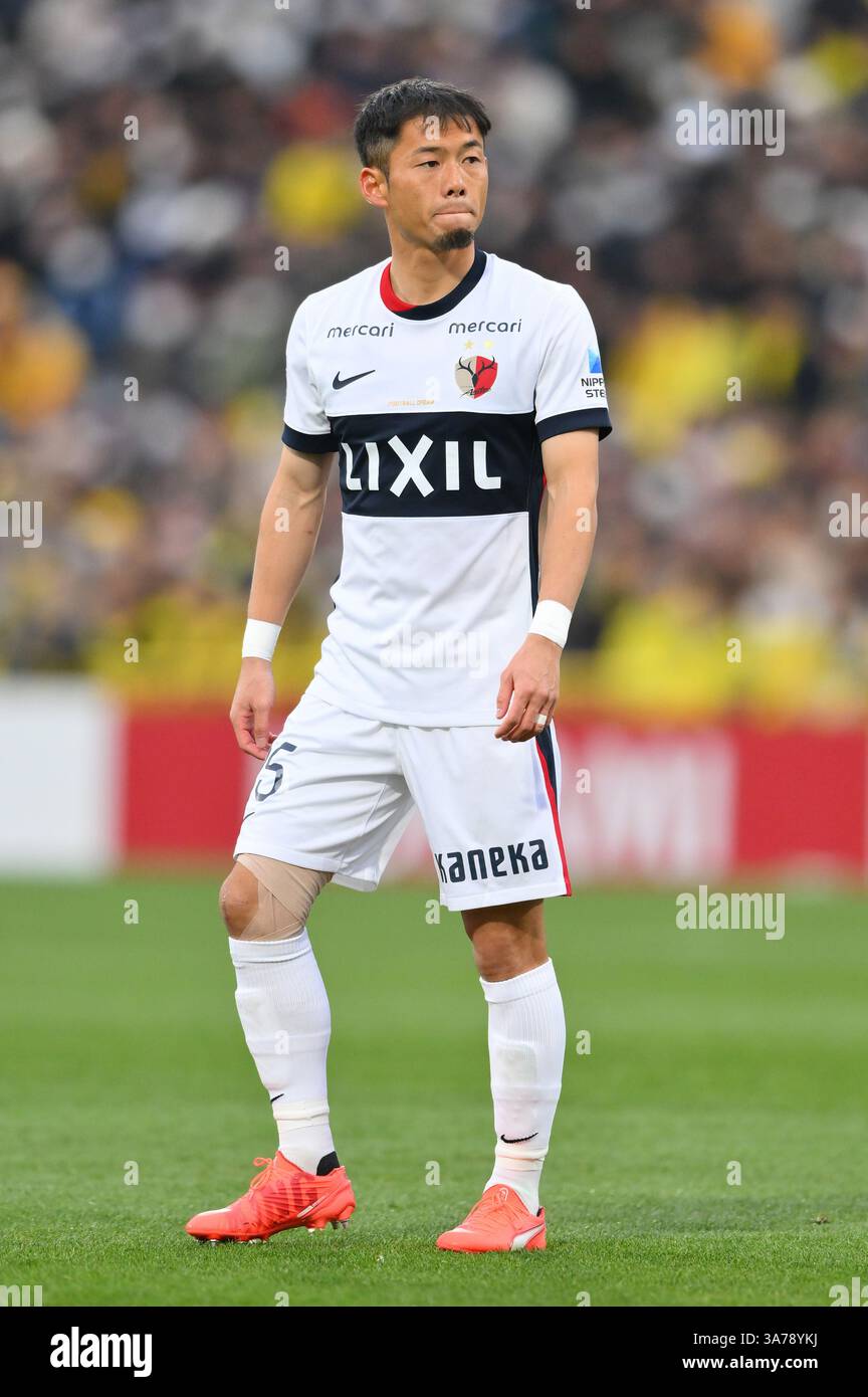 Chiba, Japan. 8th Mar, 2025. Kashima Antlers' Ryuta Koike during the 2025 J1 League match ...