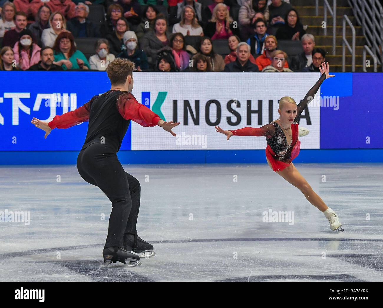 Boston, United States. 26th Mar, 2025. Milania Vaananen and Filippo ...