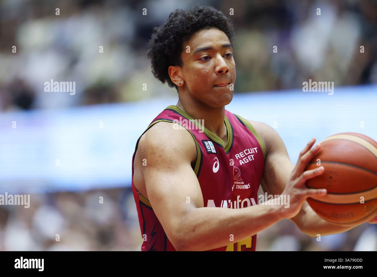 Kawasaki Todoroki Arena, Kanagawa, Japan. 26th Mar, 2025. Jaheru Ryuto ...