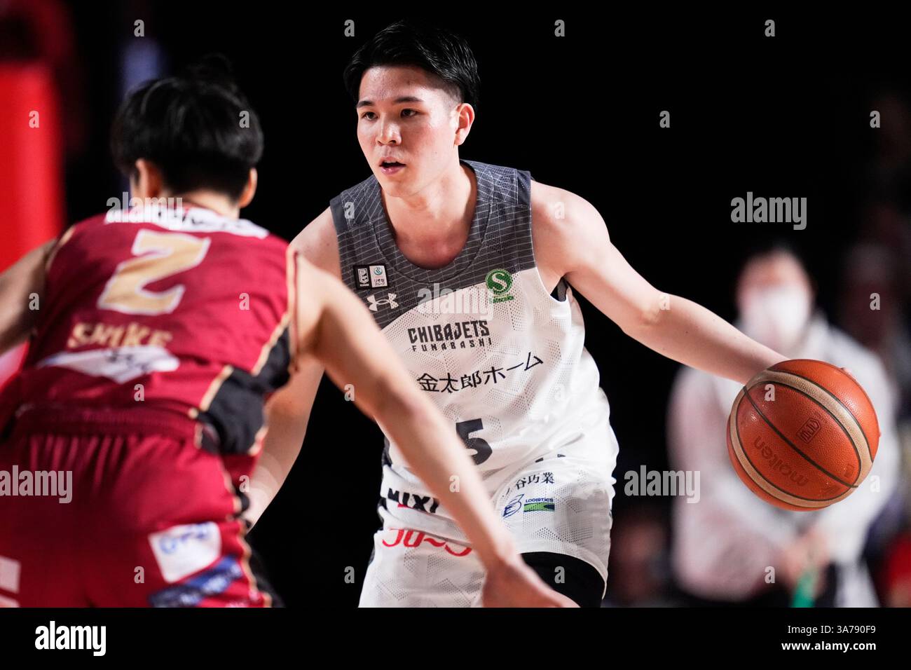 Chiba, Japan. 26th Mar, 2025. Riku Segawa (Jets) Basketball : 2024-25 B ...
