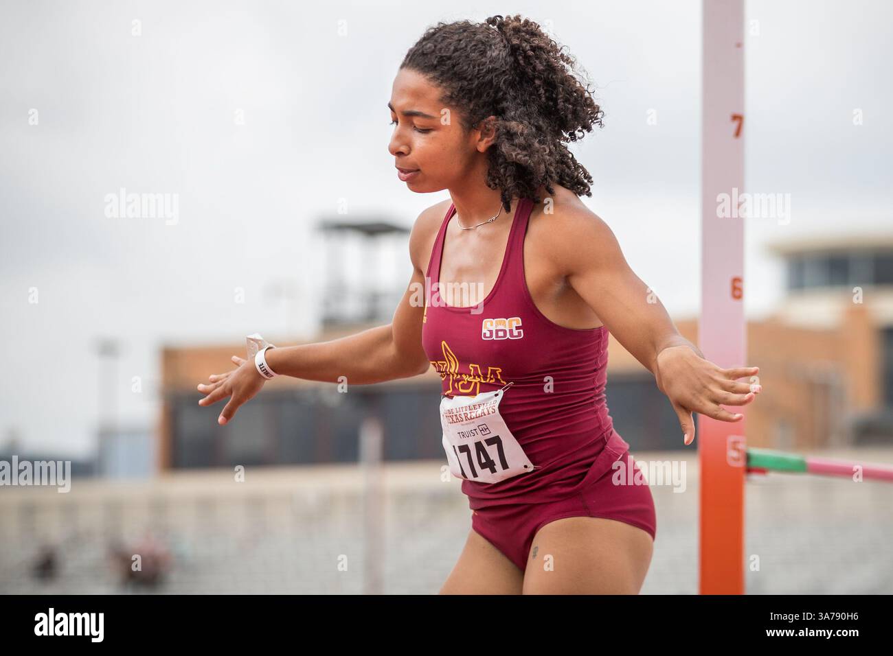 March 26, 2025: Louisiana-Monroe Warhawks athlete Savanna Lawson ...