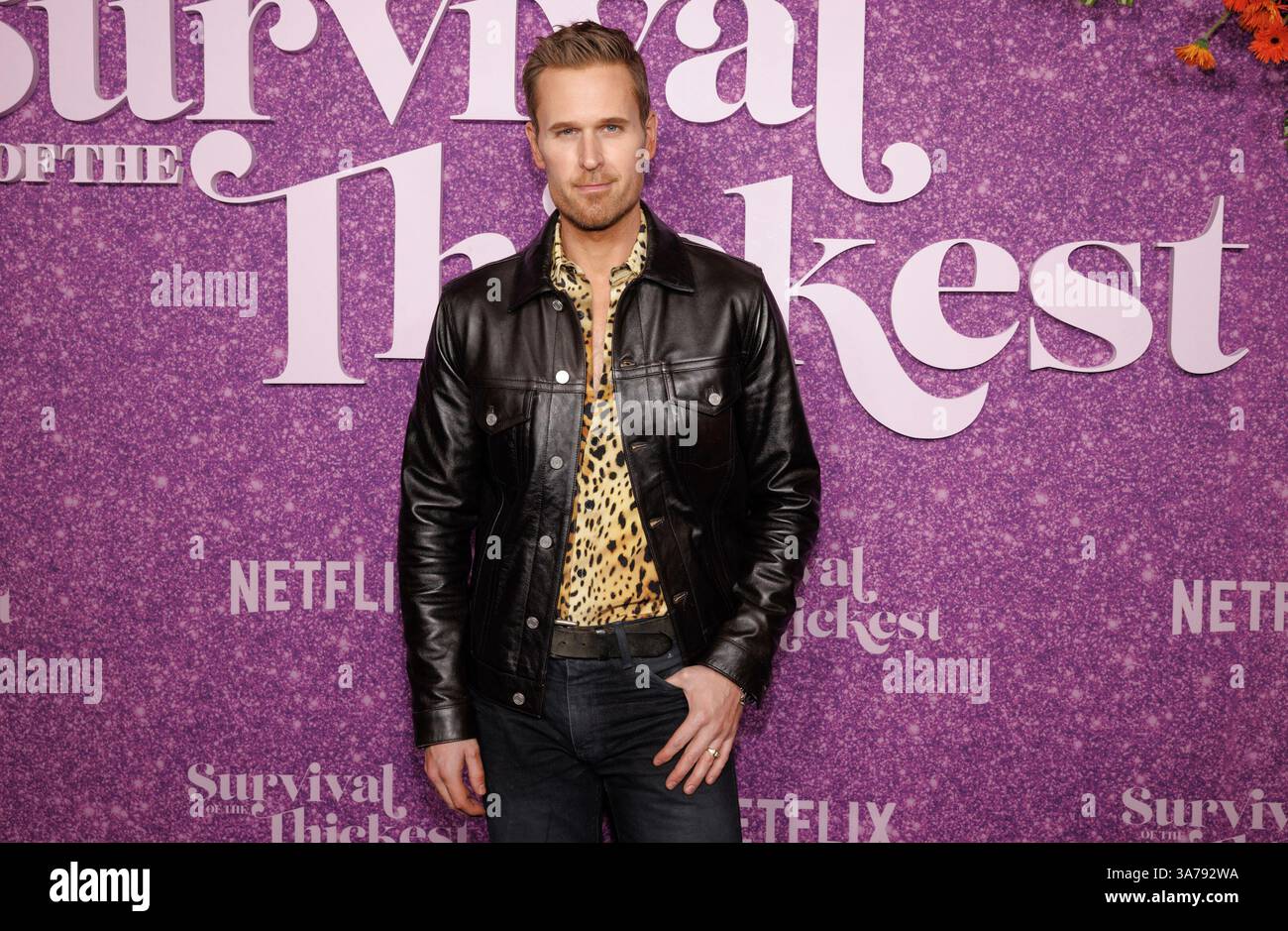 Dan Amboyer attends the premiere of Netflix's "Survival of the Thickest ...