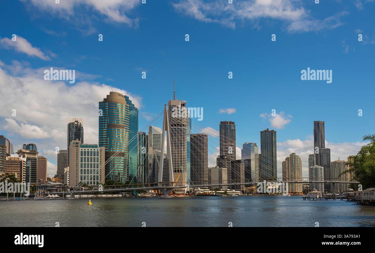 Brisbane, Queensland, Australia. 25th February, 2025. Brisbane CBD ...