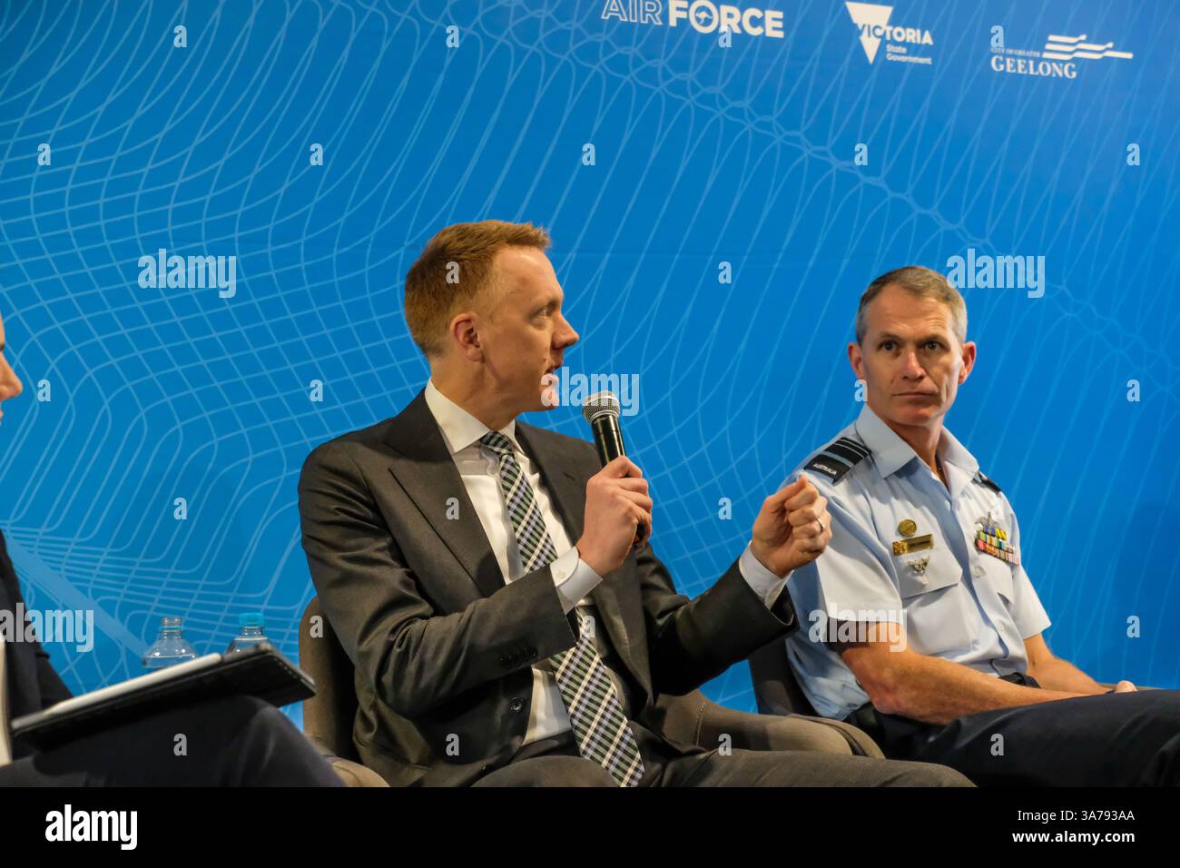 Avalon, Australia. 26th Mar, 2025. President and Chief Strategy Officer ...