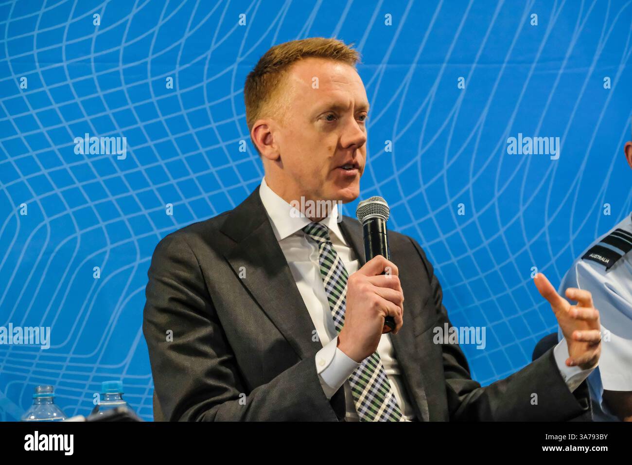 Avalon, Australia. 26th Mar, 2025. President and Chief Strategy Officer ...