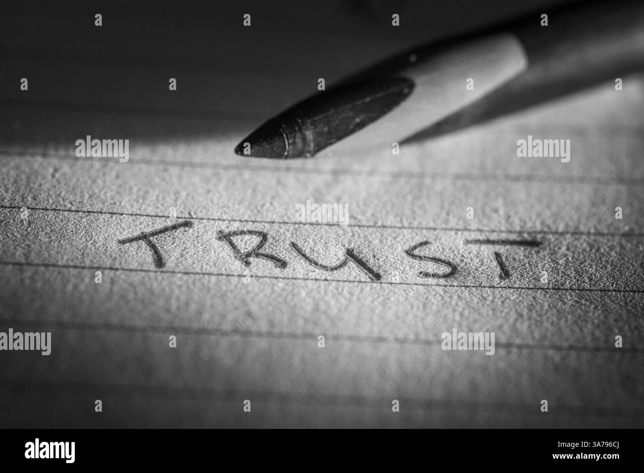 Sign of betrayal Black and White Stock Photos & Images - Alamy