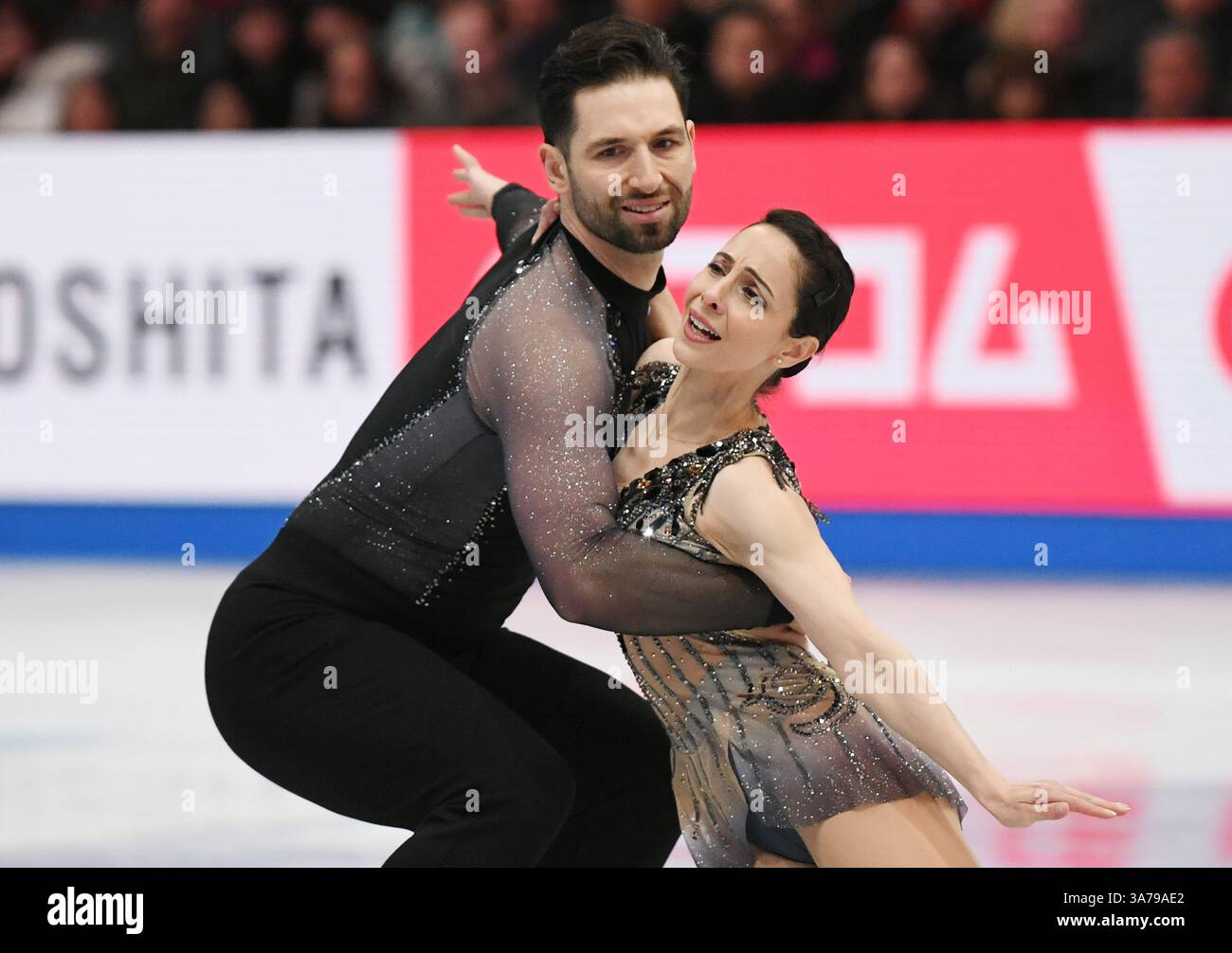 Deanna Stellato-Dudek and Maxime Deschamps of Canada perform in the ...