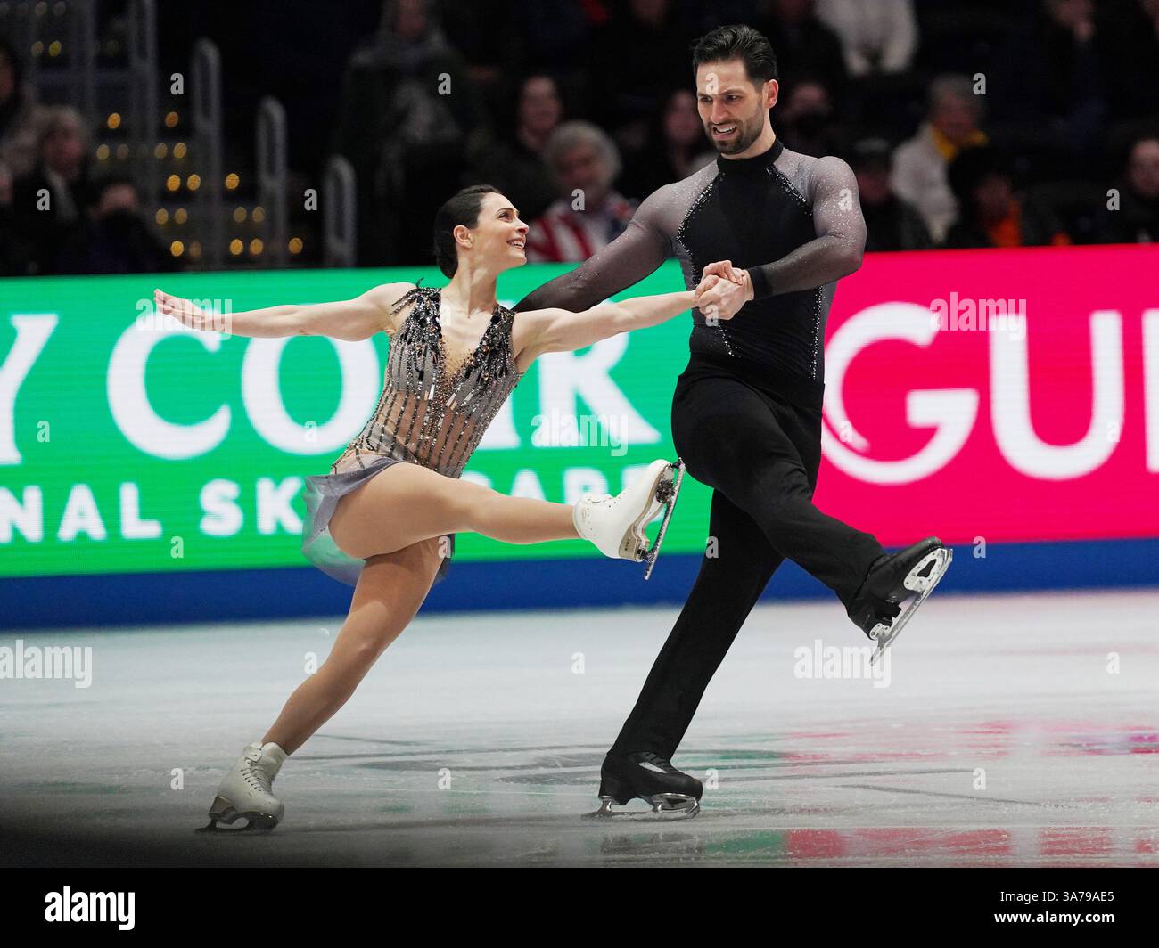 Deanna Stellato-Dudek and Maxime Deschamps of Canada perform in the ...