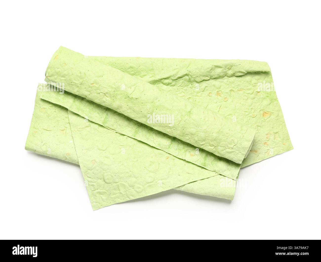 Green lavash on white hi-res stock photography and images - Alamy