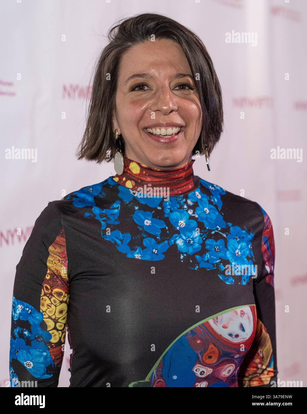 New York, USA. 26th Mar, 2025. Mickela Mallozzi attends New York Women ...