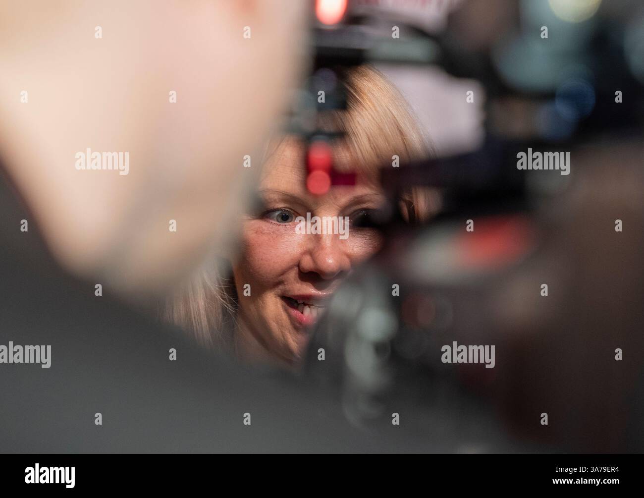 New York, NY, March 26, 2025: Pamela Anderson attends New York Women in ...