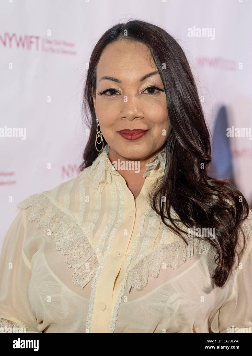 New York, USA. 26th Mar, 2025. Maria Soccor attends New York Women in ...