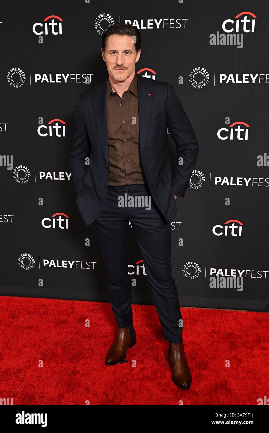 Hollywood, USA. 26th Mar, 2025. Sam Jaeger arriving at Netflix's “The ...