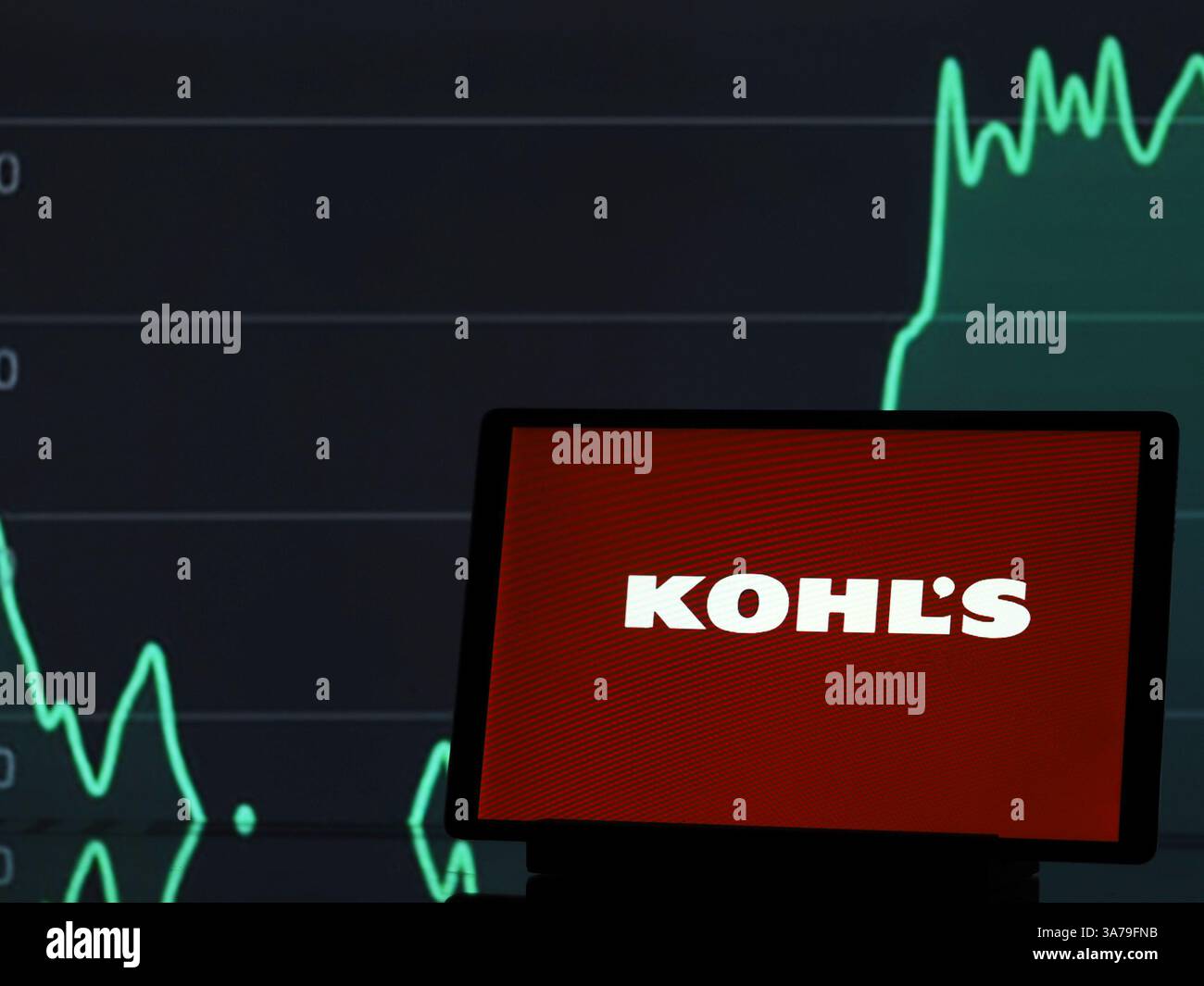 Germany. 26th Mar, 2025. In this photo illustration, the Kohl's ...