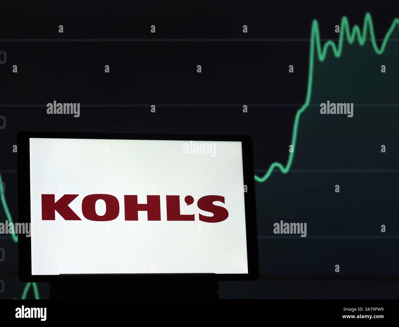 Germany. 26th Mar, 2025. In this photo illustration, the Kohl's ...