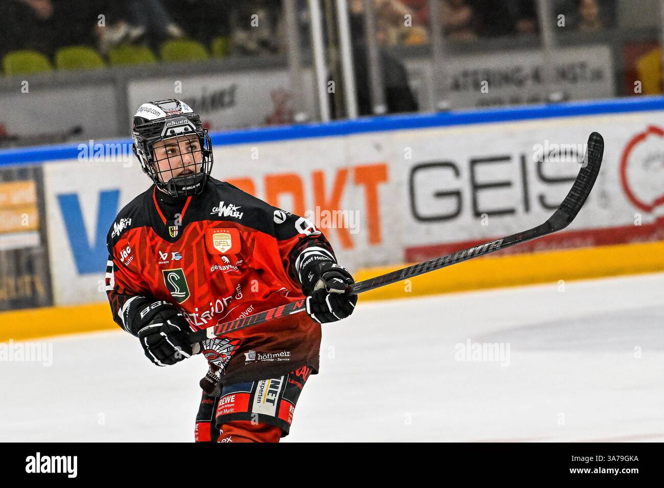 22.03.2025, Alpha Cooling-Arena am Huehnerberg, Memmingen, GER, DFEL ...