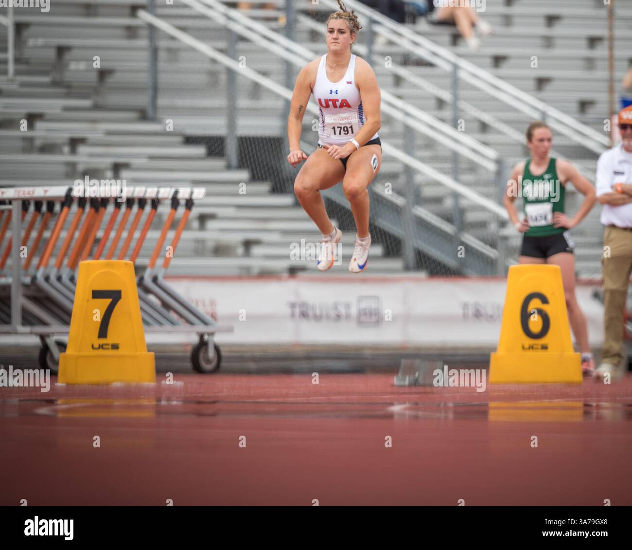 March 26, 2025: UT Arlington Mavericks athlete Grace Bettencourt ...