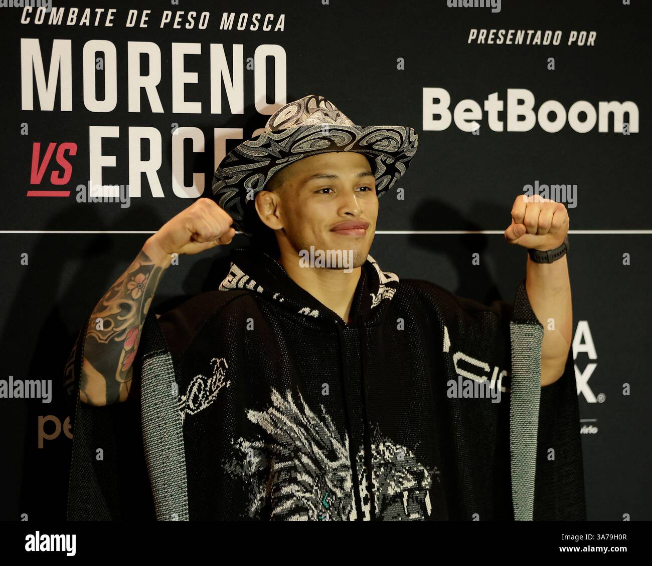 Mexico City, Mexico, MEX. 26th Mar, 2025. RONALDO RODRIGUEZ speaks to ...