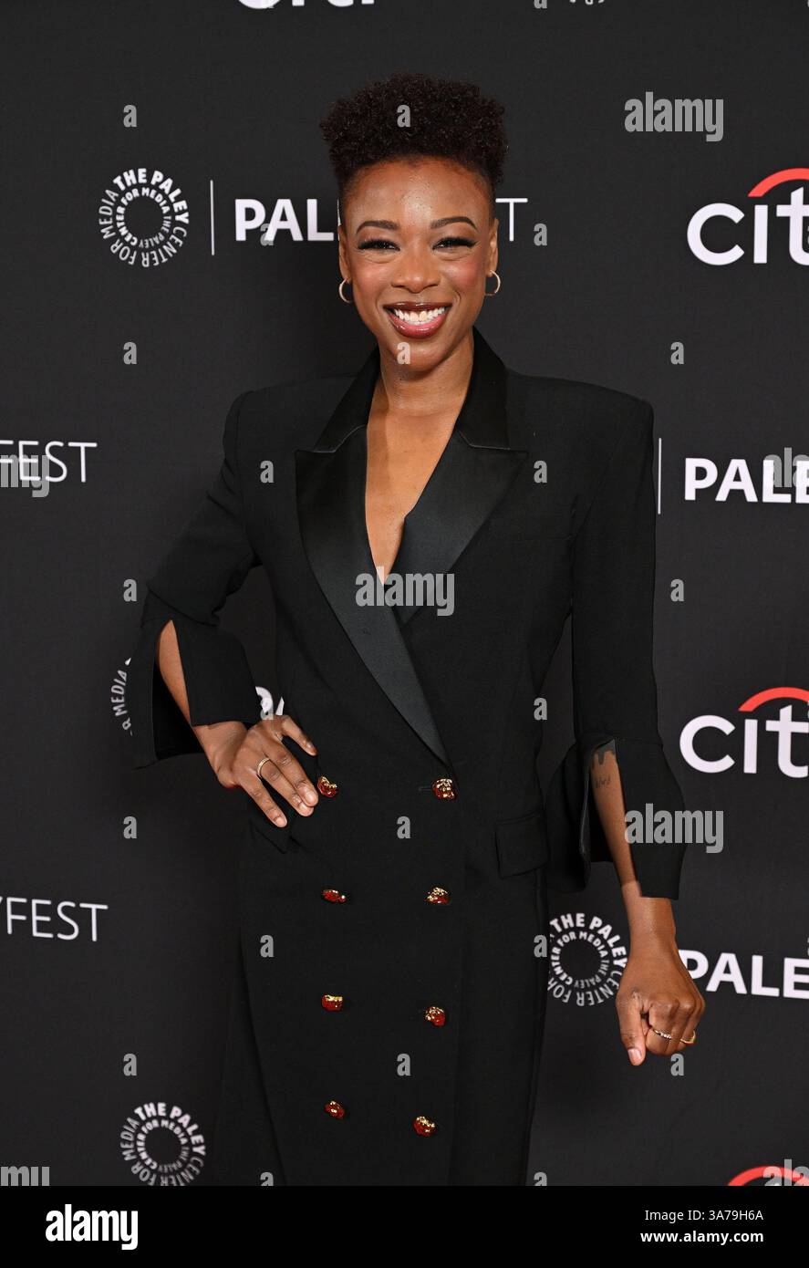Hollywood, USA. 26th Mar, 2025. Samira Wiley arriving at Hulu's “The ...
