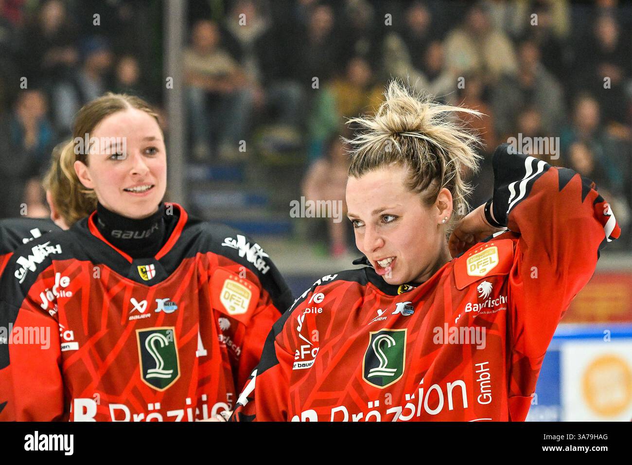 Memmingen, Deutschland. 22nd Mar, 2025. 22.03.2025, Alpha Cooling-Arena ...