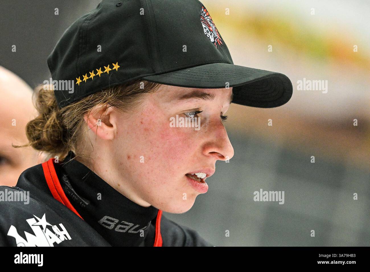 22.03.2025, Alpha Cooling-Arena am Huehnerberg, Memmingen, GER, DFEL ...