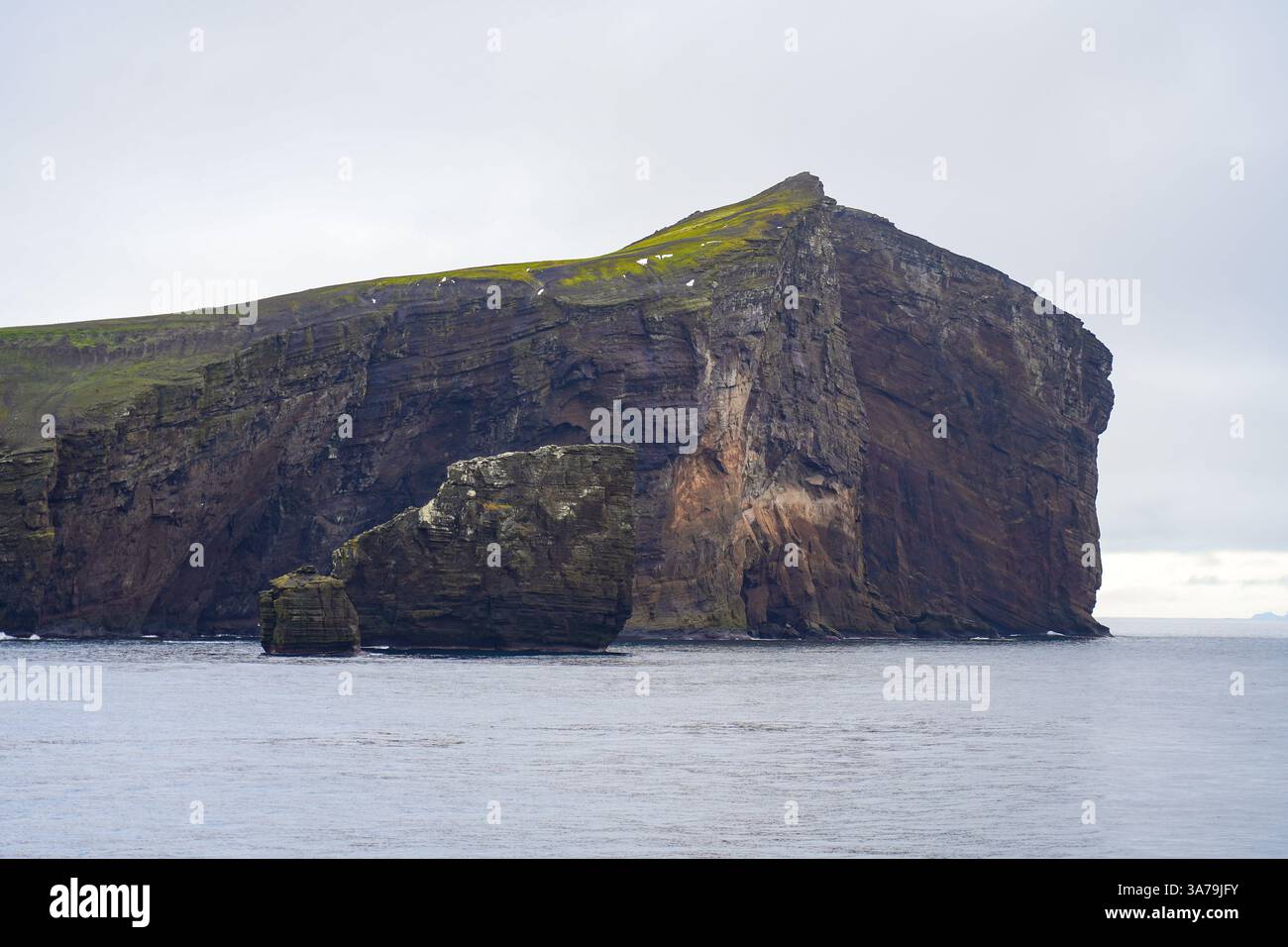 Sewing-machine needles next to Baily Head on Deception Island, an ...