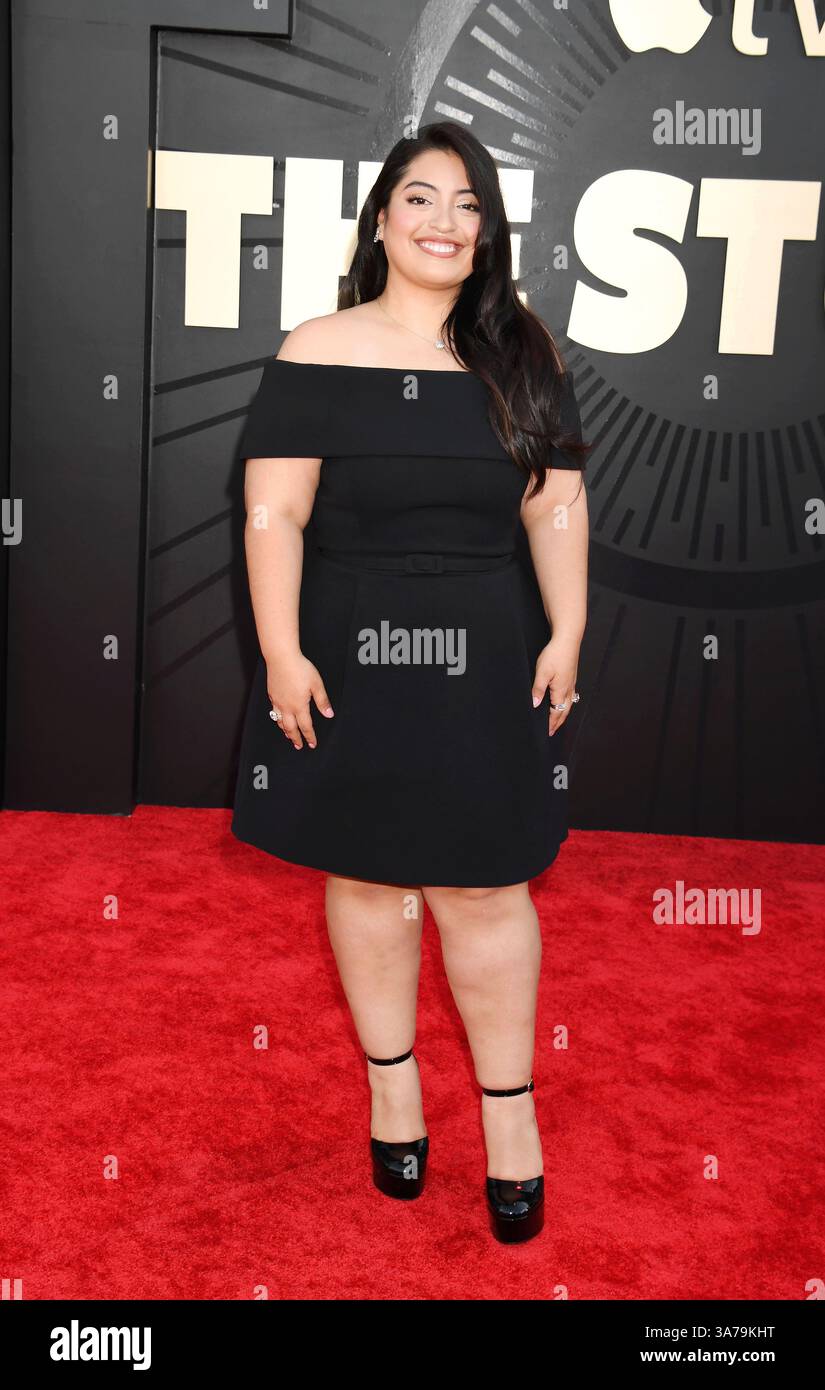LOS ANGELES, CALIFORNIA - MARCH 24: Keyla Monterroso Mejia attends the World Premiere of Apple ...
