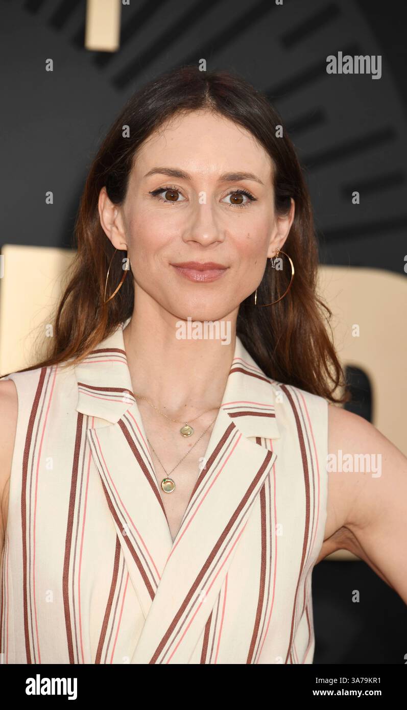 LOS ANGELES, CALIFORNIA - MARCH 24: Troian Bellisario attends the World ...