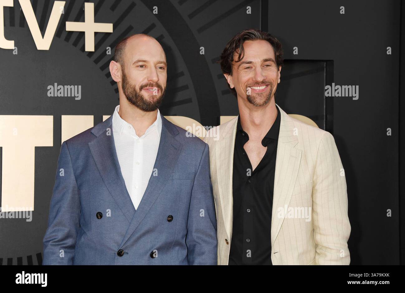 LOS ANGELES, CALIFORNIA - MARCH 24: (L-R) Evan Goldberg and James ...