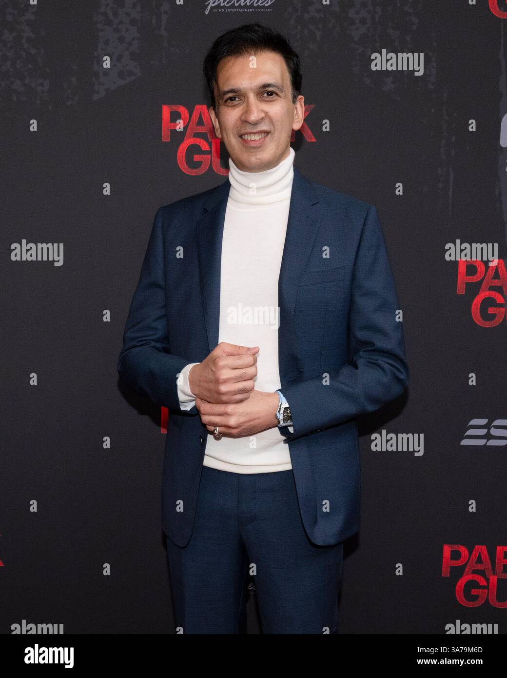 Los Angeles, California, USA. 26th Mar, 2025. Manoj Punjabi. "Pabrik ...