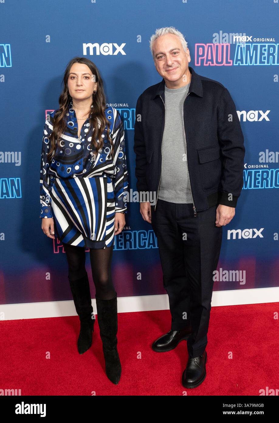 New York, NY, March 26, 2025: Sarina Roma and Andrew Fried attend ...