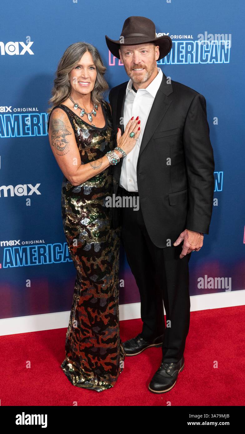 New York, NY, March 26, 2025: Hawkwind Kelly and Greg Paul attend ...