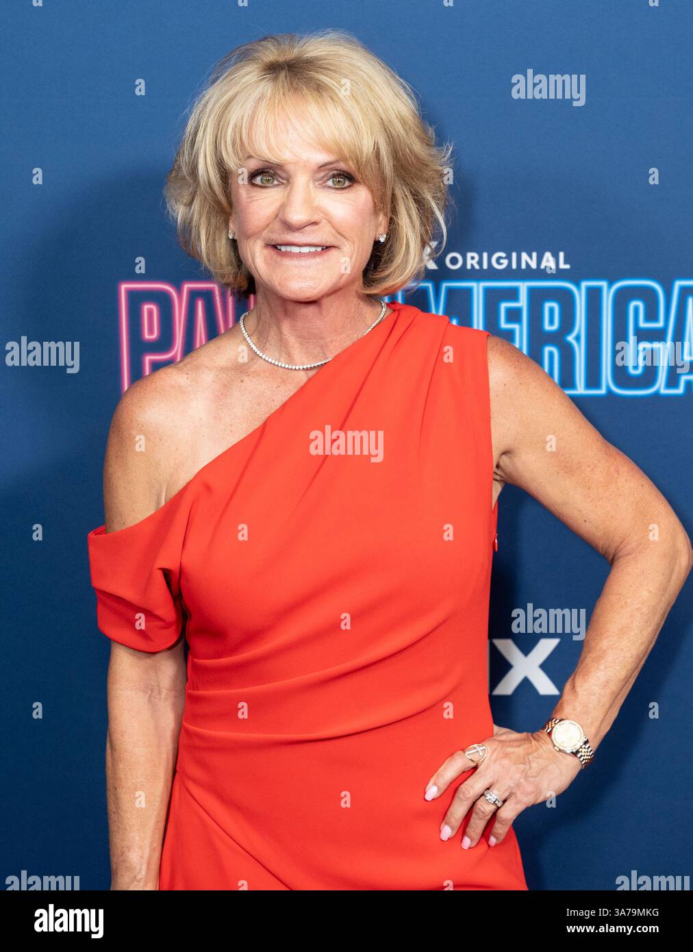 New York, NY, March 26, 2025: Pam Stepnick attends premiere of HBO Max ...