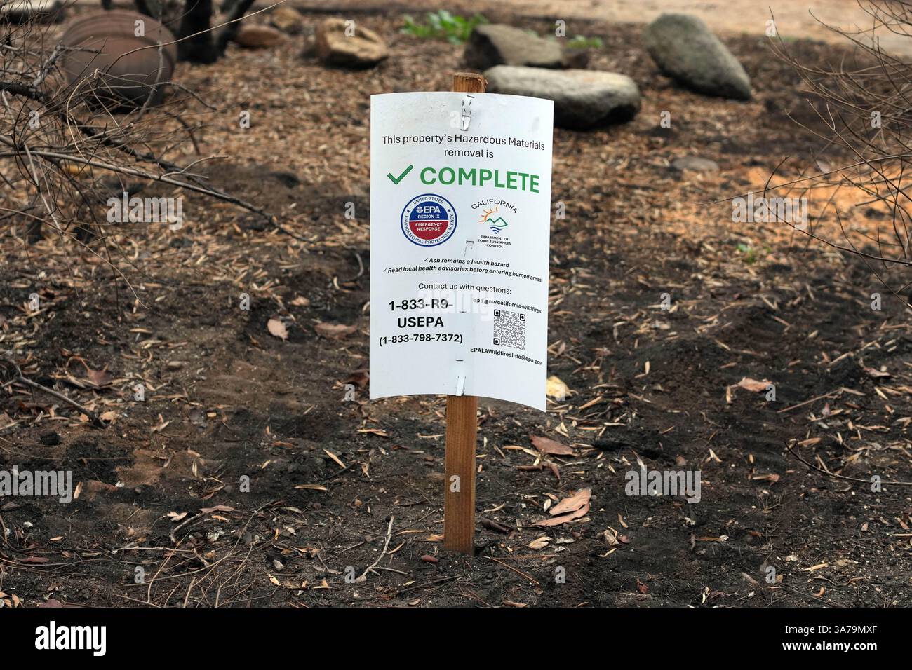 An Environmental Protection Agency (EPA) emergency response hazardous ...