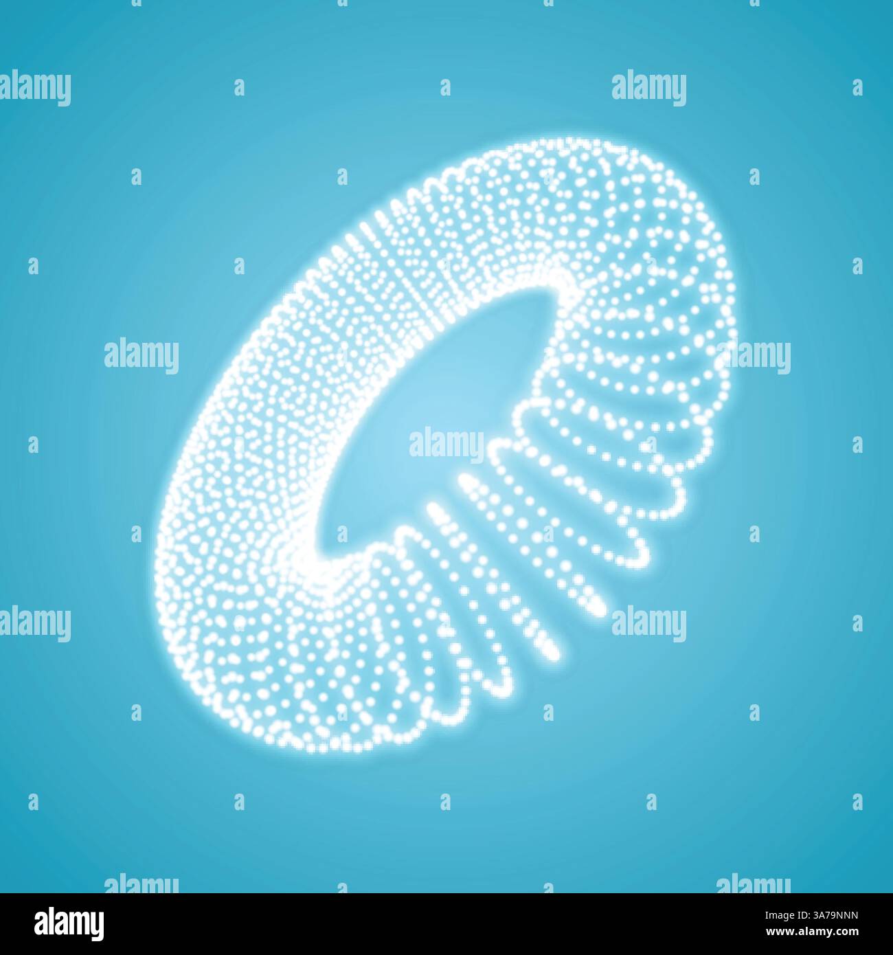 The Torus Consisting Of Points Connection Structure 3d Grid Design