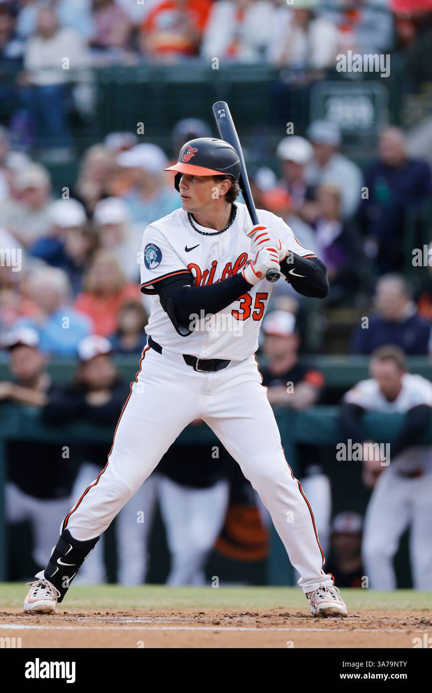 SARASOTA, FL - MARCH 20: Baltimore Orioles catcher Adley Rutschman (35 ...