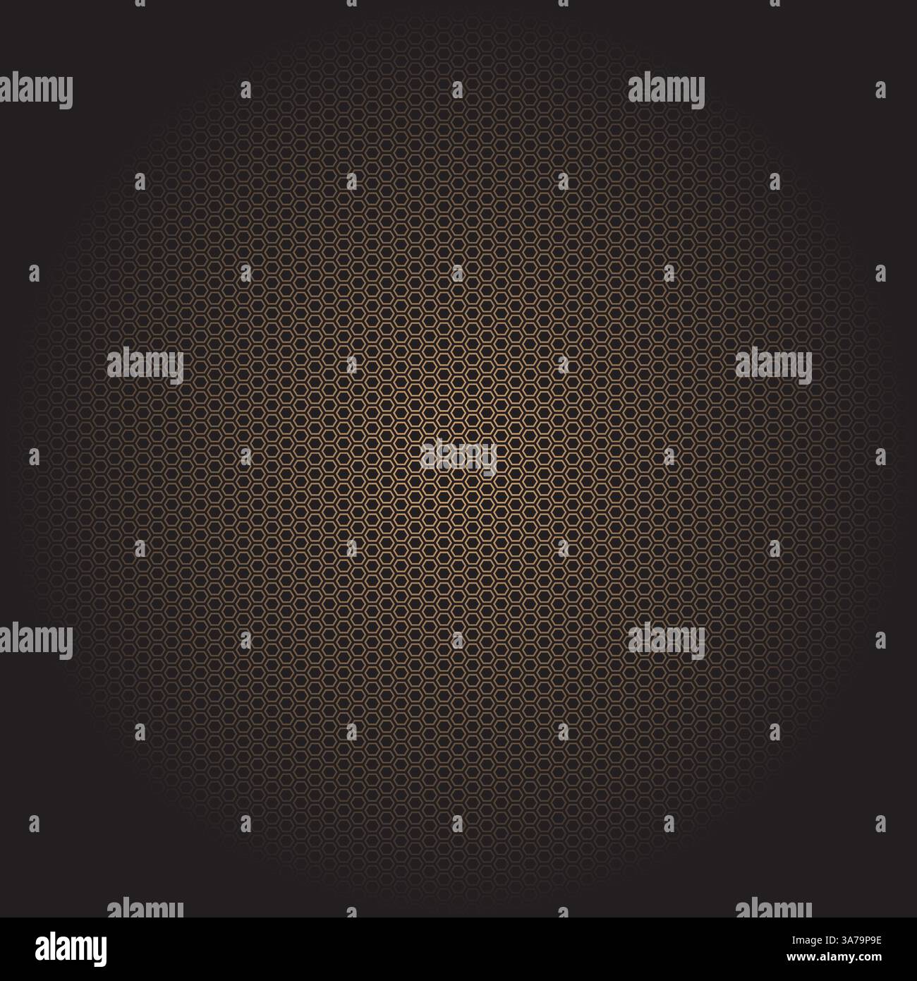 Beautiful seamless brown gradient hexagon pattern for background ...