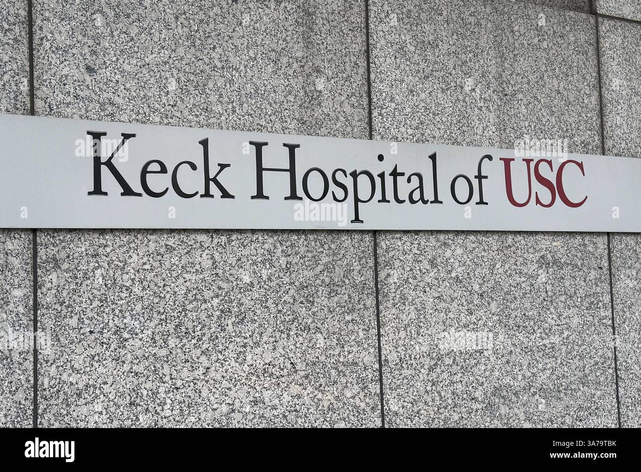 The Keck Hospital of USC, Wednesday, March 12, 2025, in Los Angeles ...